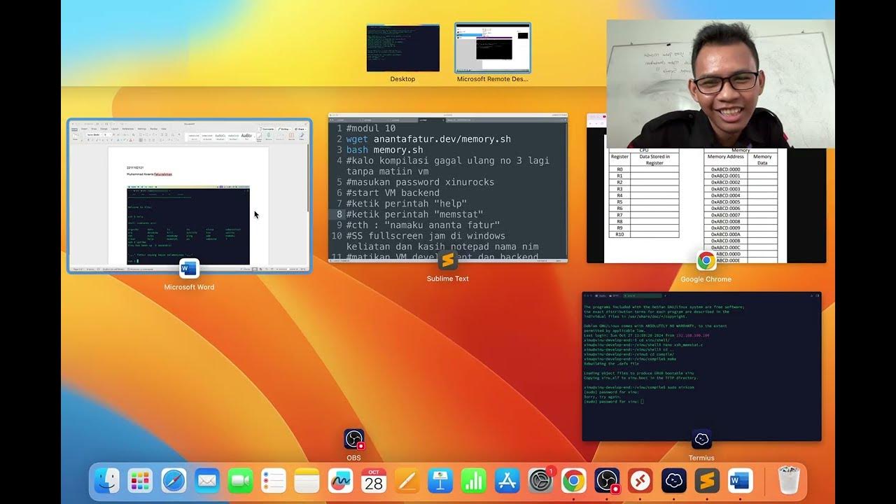 [S1SD-03-01] Praktikum Sistem Operasi - Modul 11 Memori - YouTube