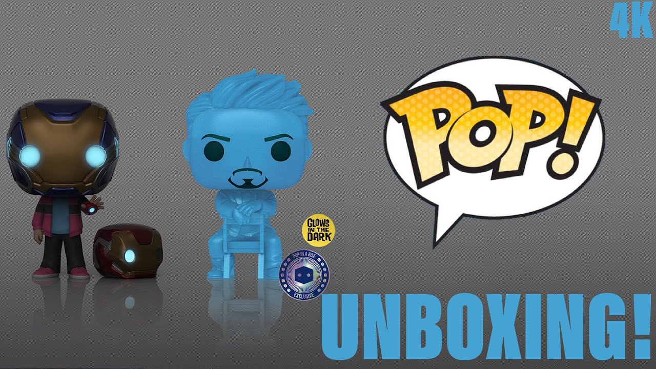MORGAN STARK & TONY STARK (Funko POP!) Unboxing and Review With ...
