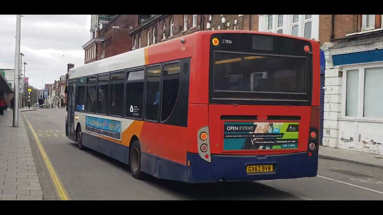 Here is the stagecoach bus 27836 on the number 91 in Woking Sunday 19 ...
