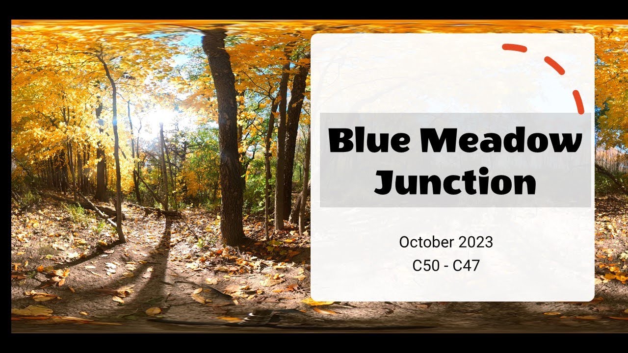 Blue Meadow Jct, October 2023 - YouTube