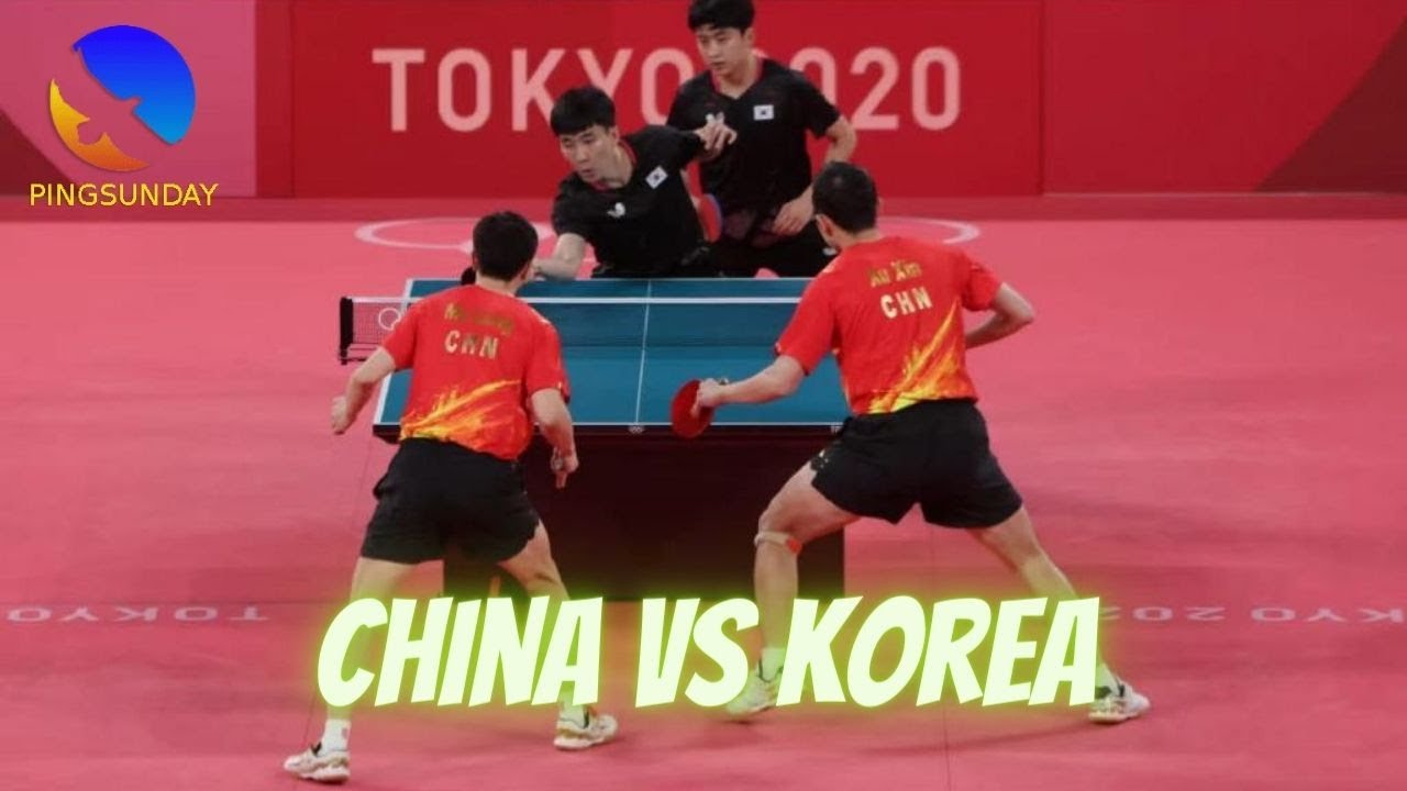 China dominated Korea in the Semi-final | Tokyo Olympics - YouTube