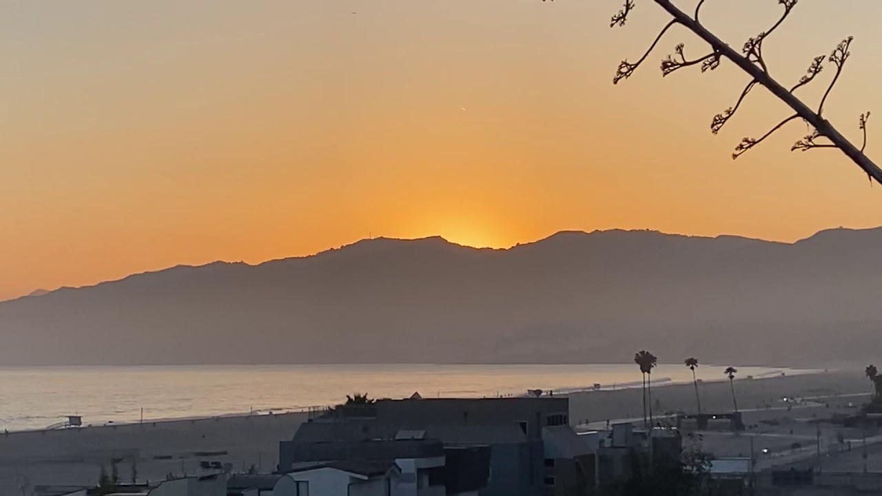 Sunset! Real life - YouTube