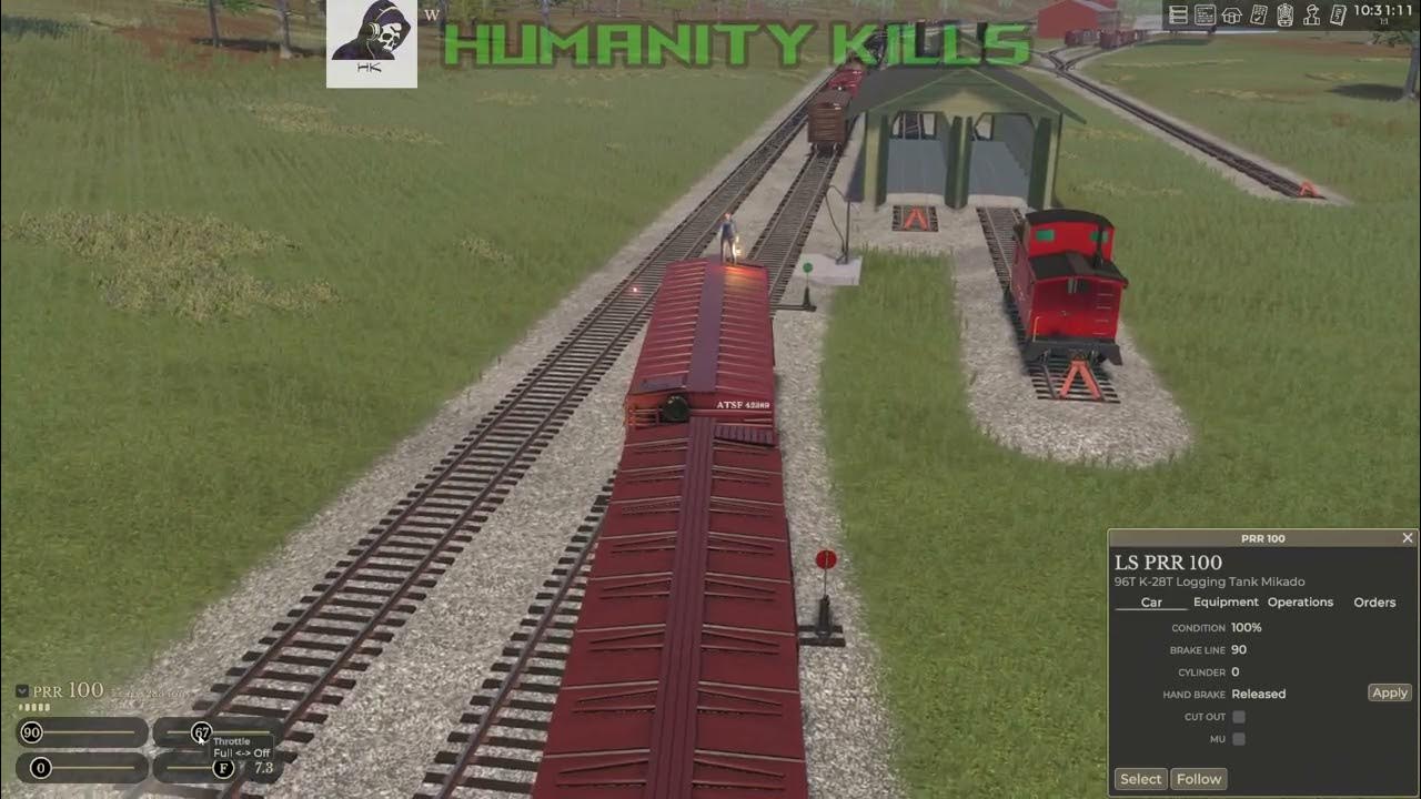 Railroader! Day 21 Part 2. - YouTube