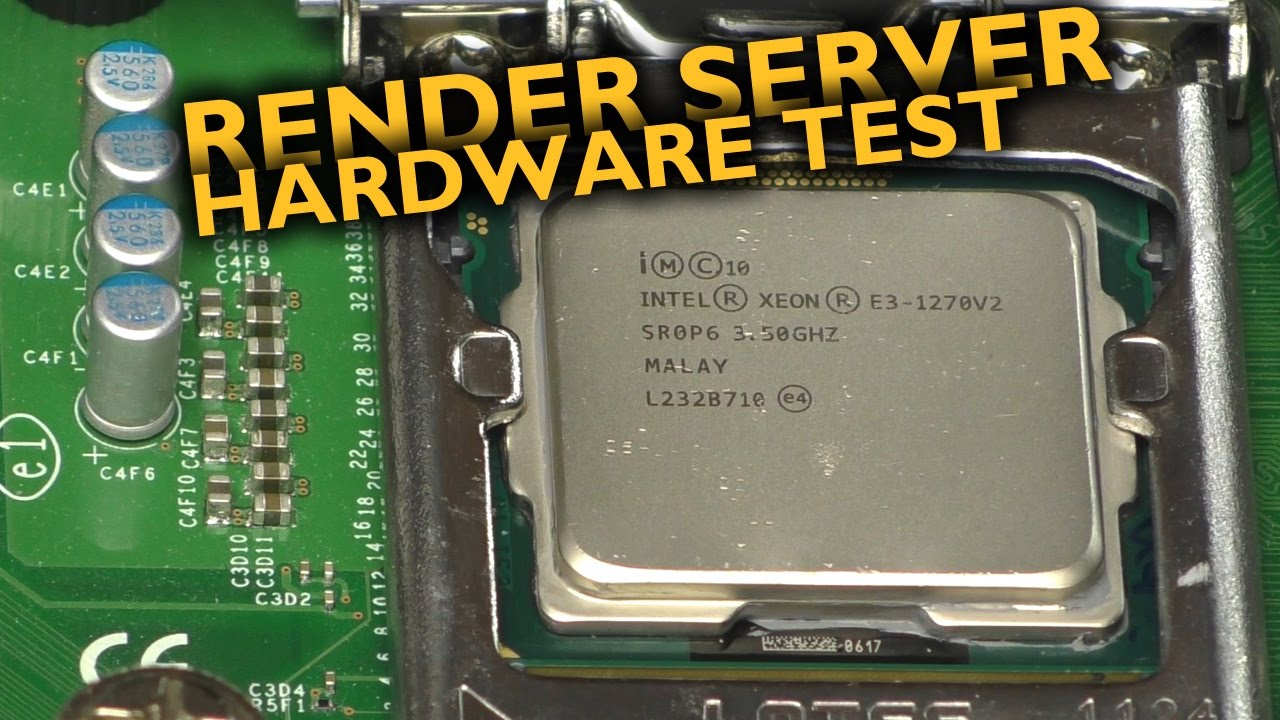 Fixed S1200BTS & Xeon E3-1270V2 - first test! - YouTube