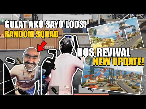 ROS REVIVAL NEW UPDATE 2025! |RANDOM SQUAD BATAK (KNIVES OUT HIGHLIGHTS ...