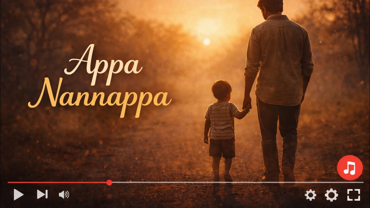 Appa Nannappa | Heart Touching Father Sentiment Song | Kannada Lyrical ...