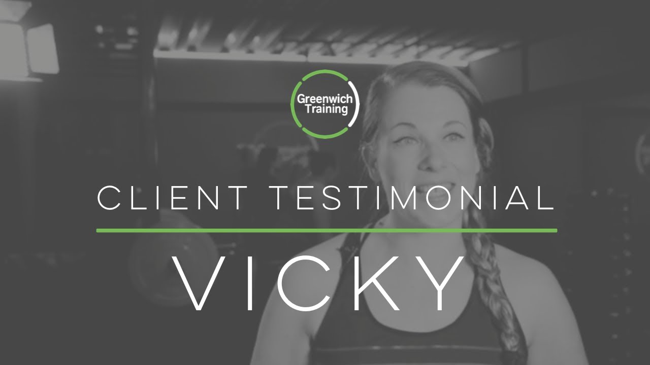 Client Testimonial - Vicky - Personal Training Greenwich Gym - YouTube