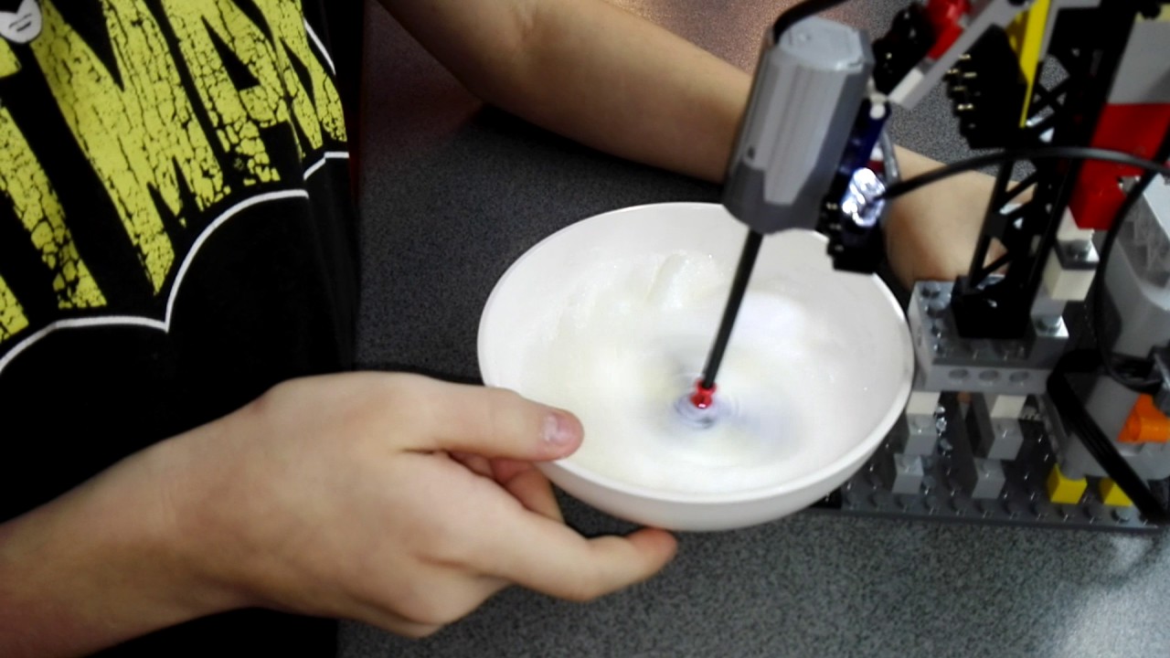 Lego mixer - YouTube