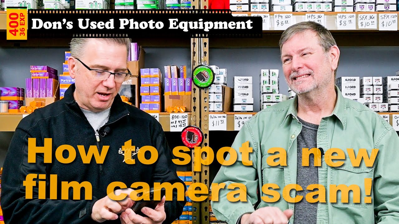 How to spot a new film camera scam! - YouTube
