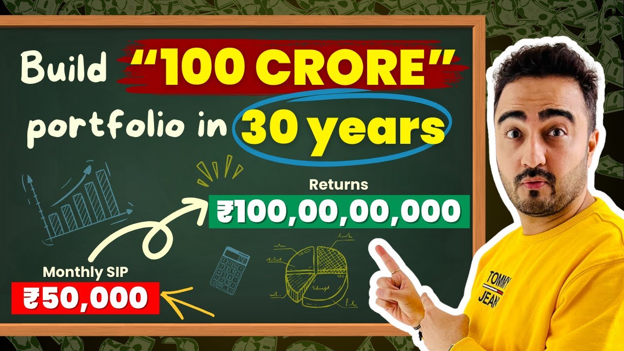 How to Build ₹100 Crore Wealth with Just ₹50,000 Monthly SIP in 30 ...
