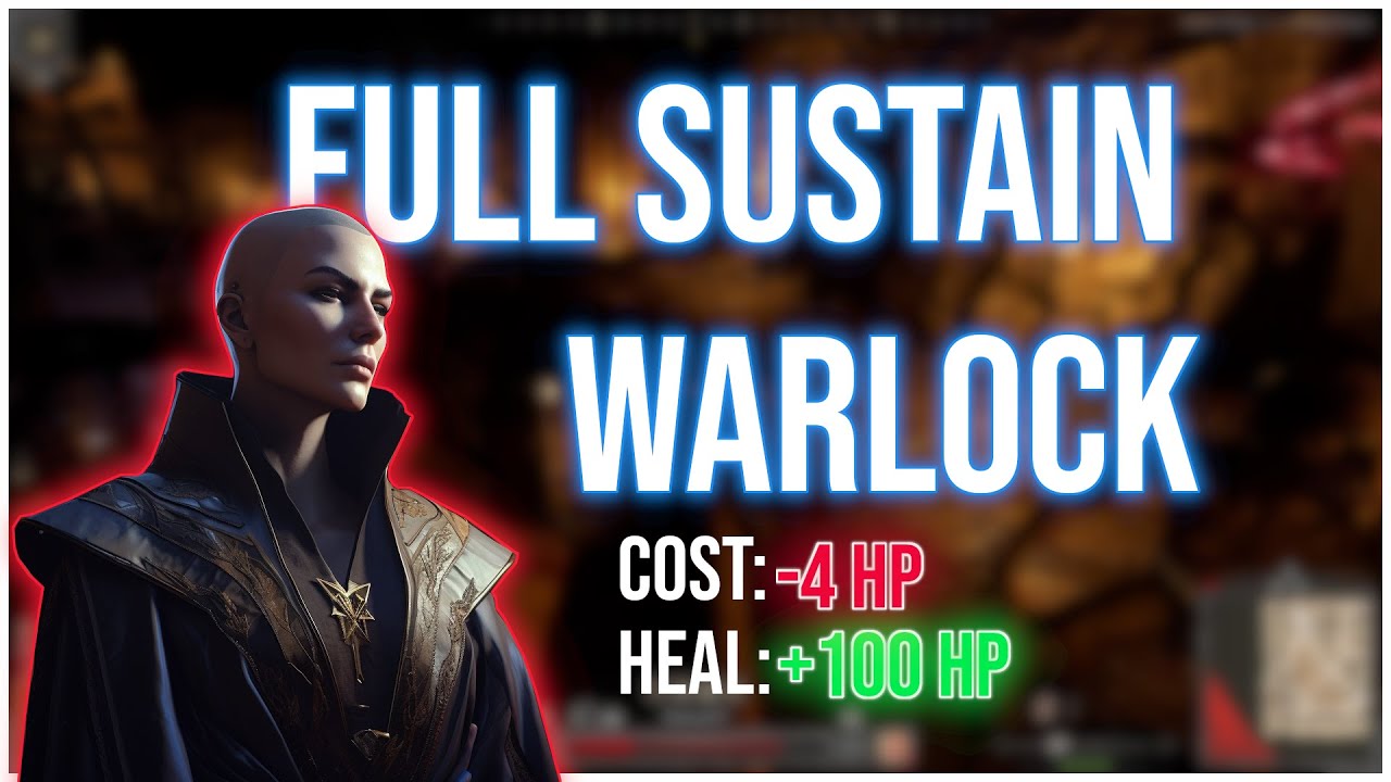 This Warlock Tech heals you to FULL after every cast | Dark and Darker ...