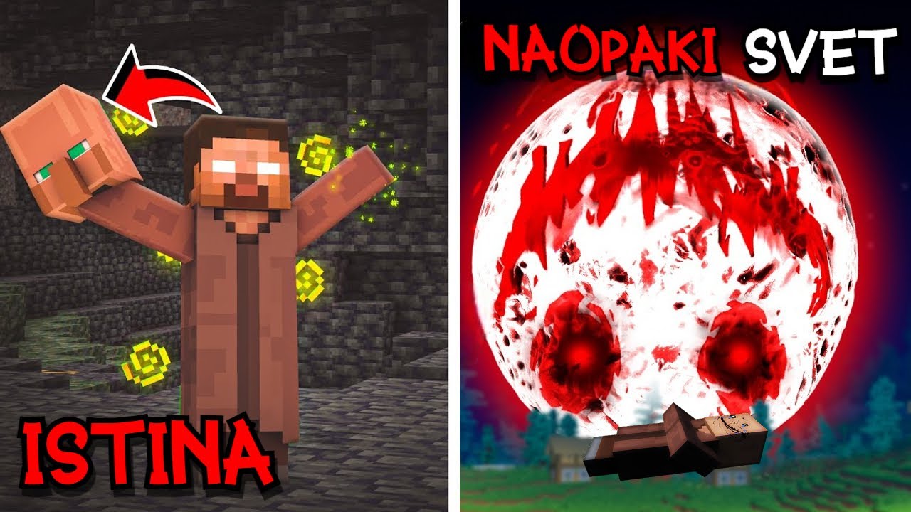 Testiram Najstrasnije Minecraft Mitove Koji Su LAZNI - YouTube