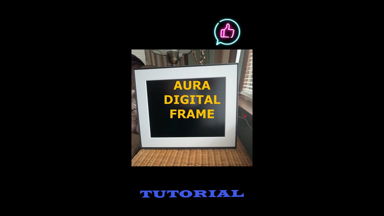 Aura Digital Frame Instruction Video - YouTube