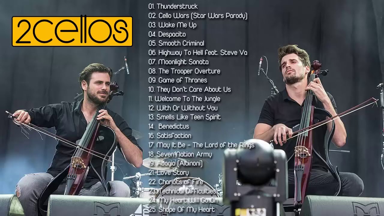 2CELLOS Best Songs 2CELLOS Greatest Hits Full Album - YouTube
