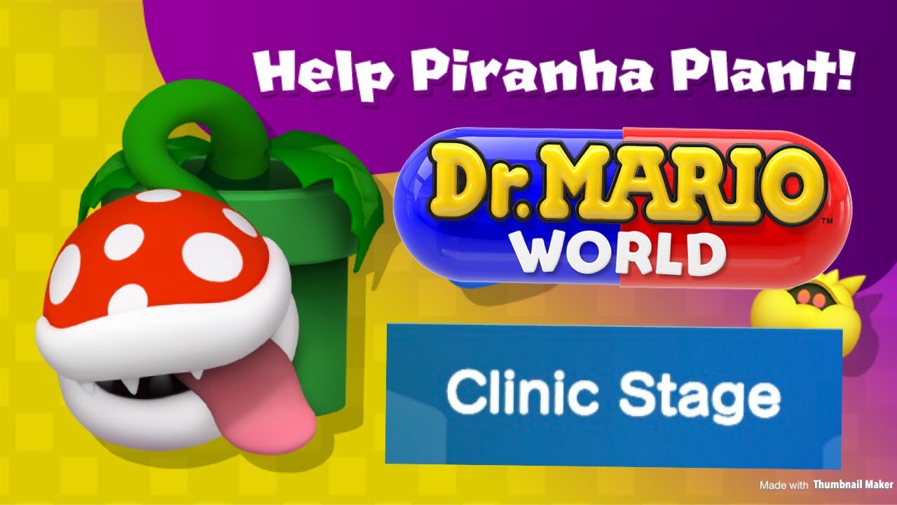 Dr. Mario World - Clinic Event Help Piranha Plant Complete! (3 Stars ...