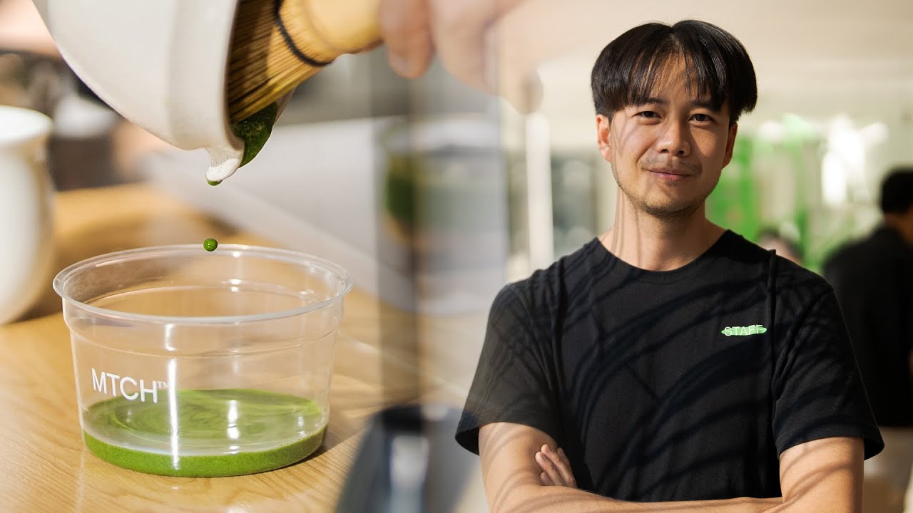 Drinking Matcha at Bangkok's Best Matcha House (MTCH) - YouTube