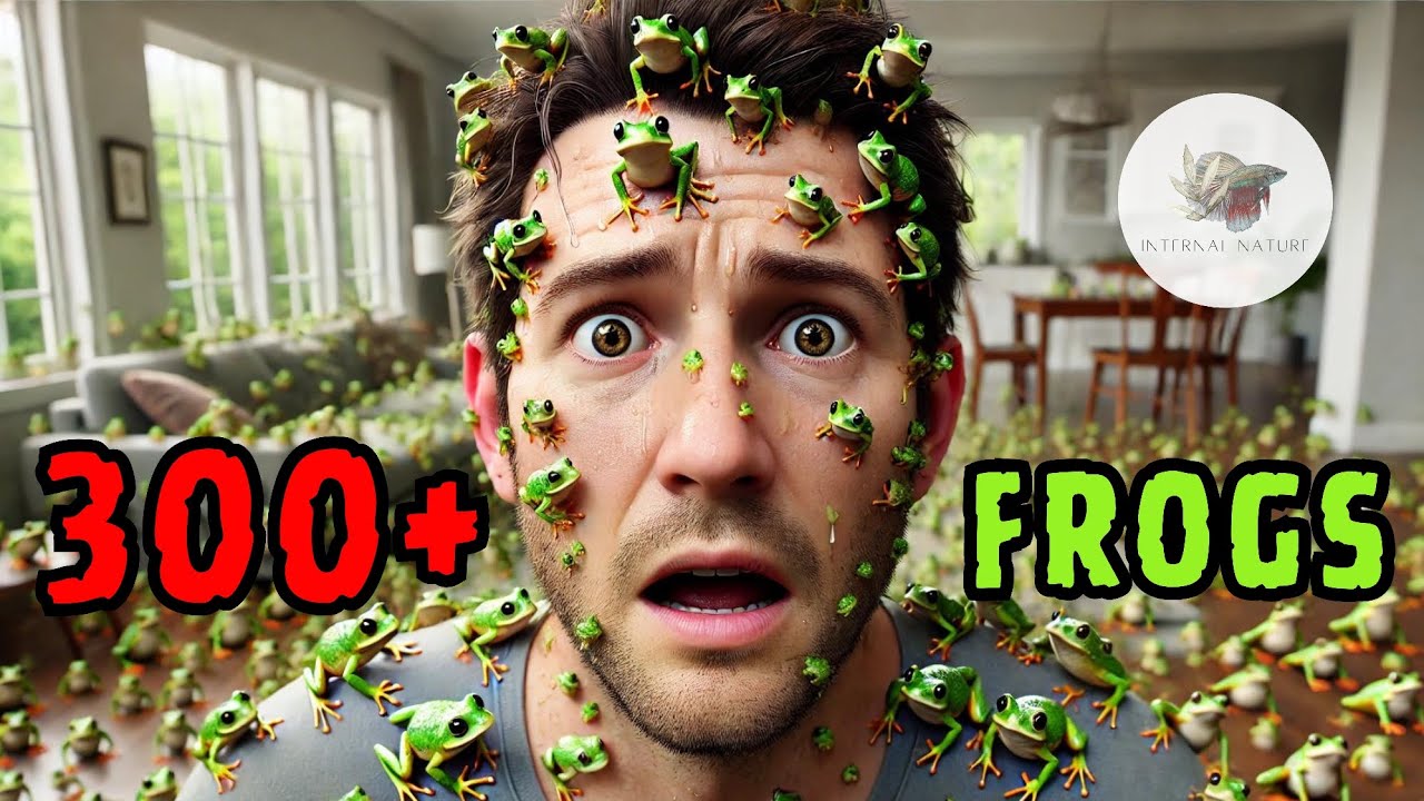 Raising 300+ Frogs in a Paludarium | Frog Rescue & Transformation ...