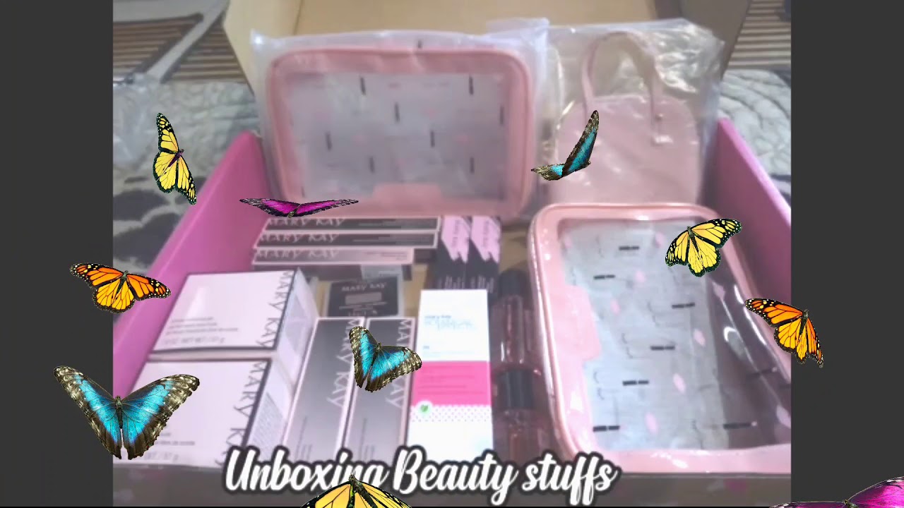 Unboxing Mary Kay beauty box - YouTube