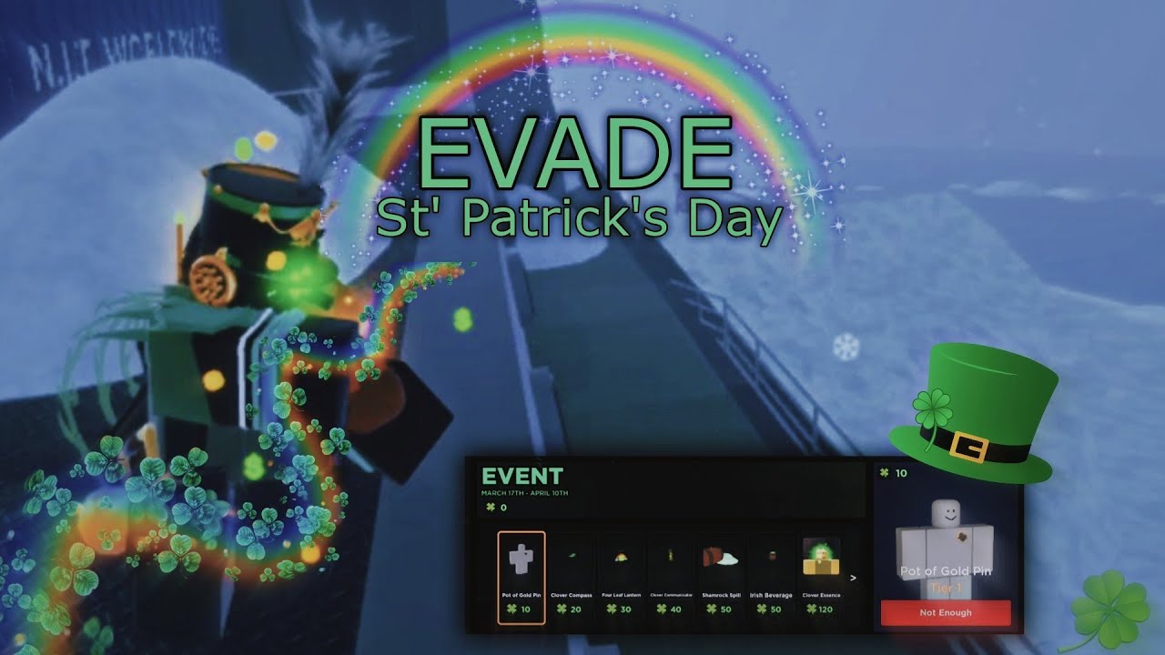 Evade | St Patrick's Day Event! 🍀 (Review) - YouTube