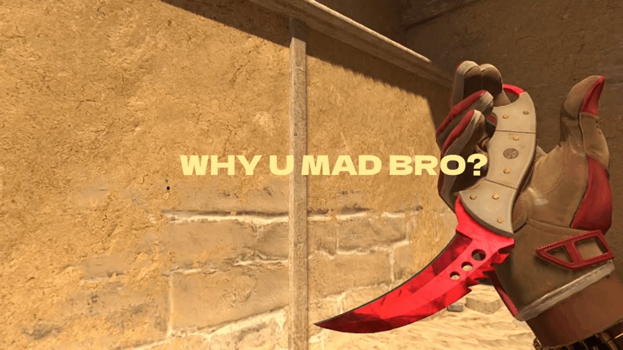 why u mad bro? - YouTube