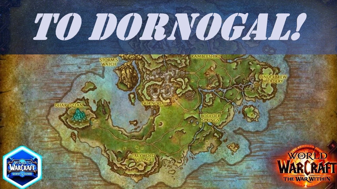 To Dornogal! Wow Quest | Isle of Dorn - YouTube