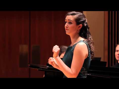 ROSSINI La Regata Veneziana: 1. Anzoleta avanti la regata - Rebecca Vanover, soprano - March 2014