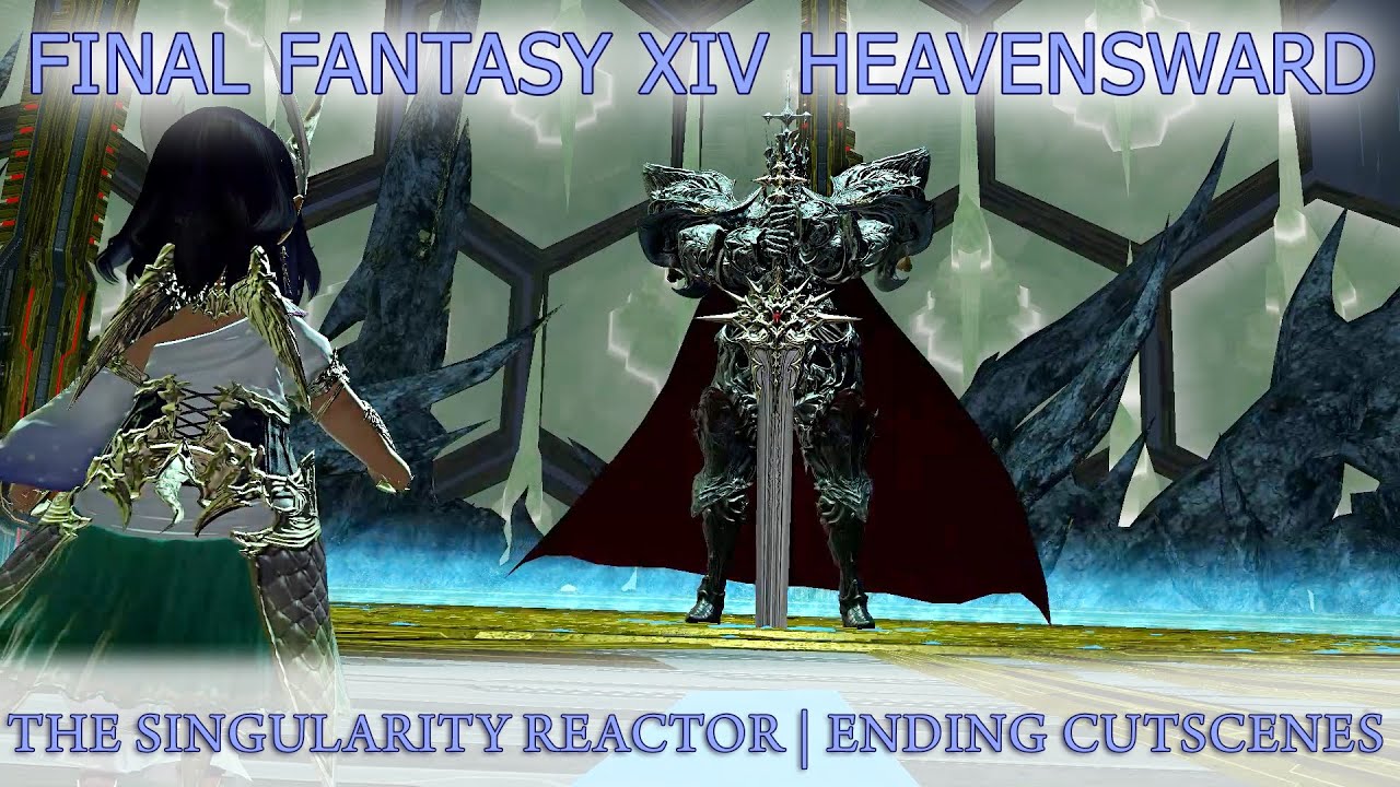 FFXIV Heavensward: The Singularity Reactor | Ending Cutscenes (2020 ...