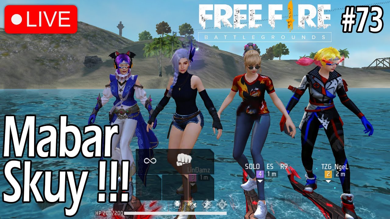 [ LIVE MABAR FF ] SERUNYA MABAR FREE FIRE BARENG VIEWER EDISI WEEKEND ...