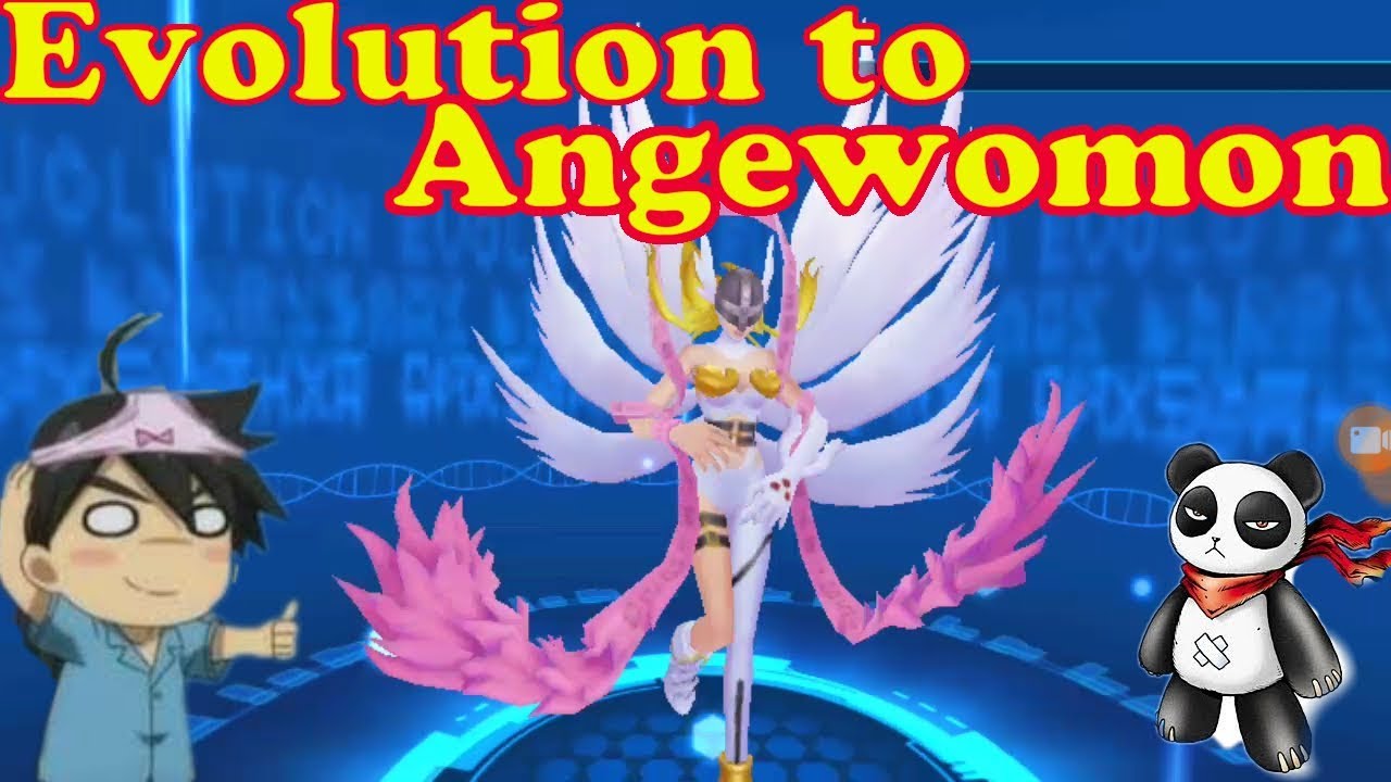 Digital World Evolution My 1st Ultimate Evolution Digimon Angewomon ...