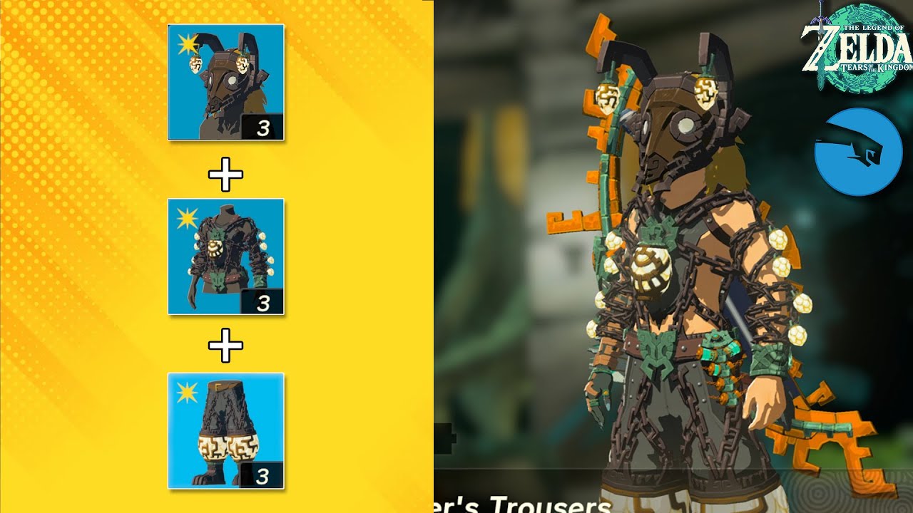 Tears of the Kingdom - Como pegar o traje do Minerador ? - TOTK - How ...