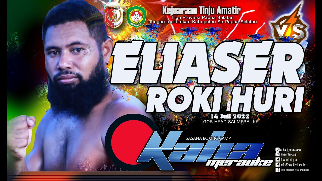 ELIASER ROKI HURI PETINJU DENGAN GELAR SI RAJA KO (MAMBRI) - YouTube