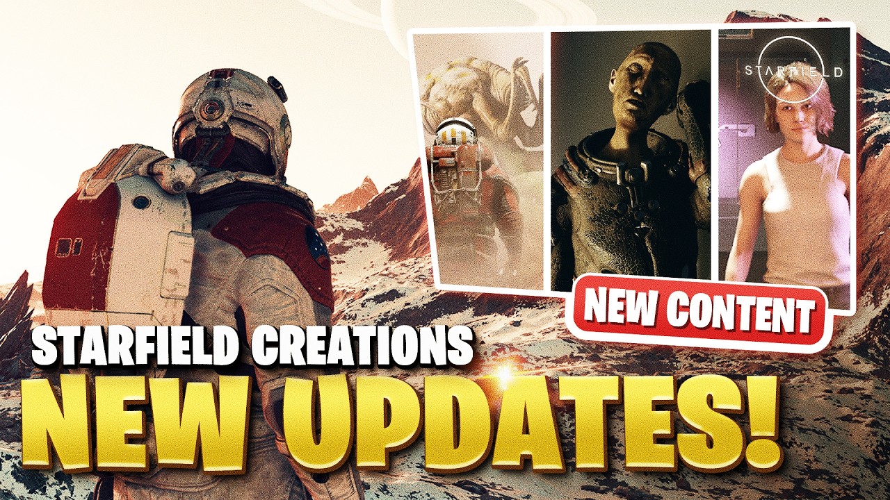 HUGE Updates to Starfield Creations! | Crater 87, The Veil & Venera ...