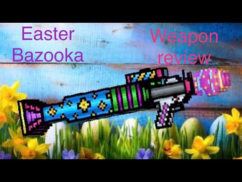 Easter Bazooka weapon review (Pixel Gun) - YouTube