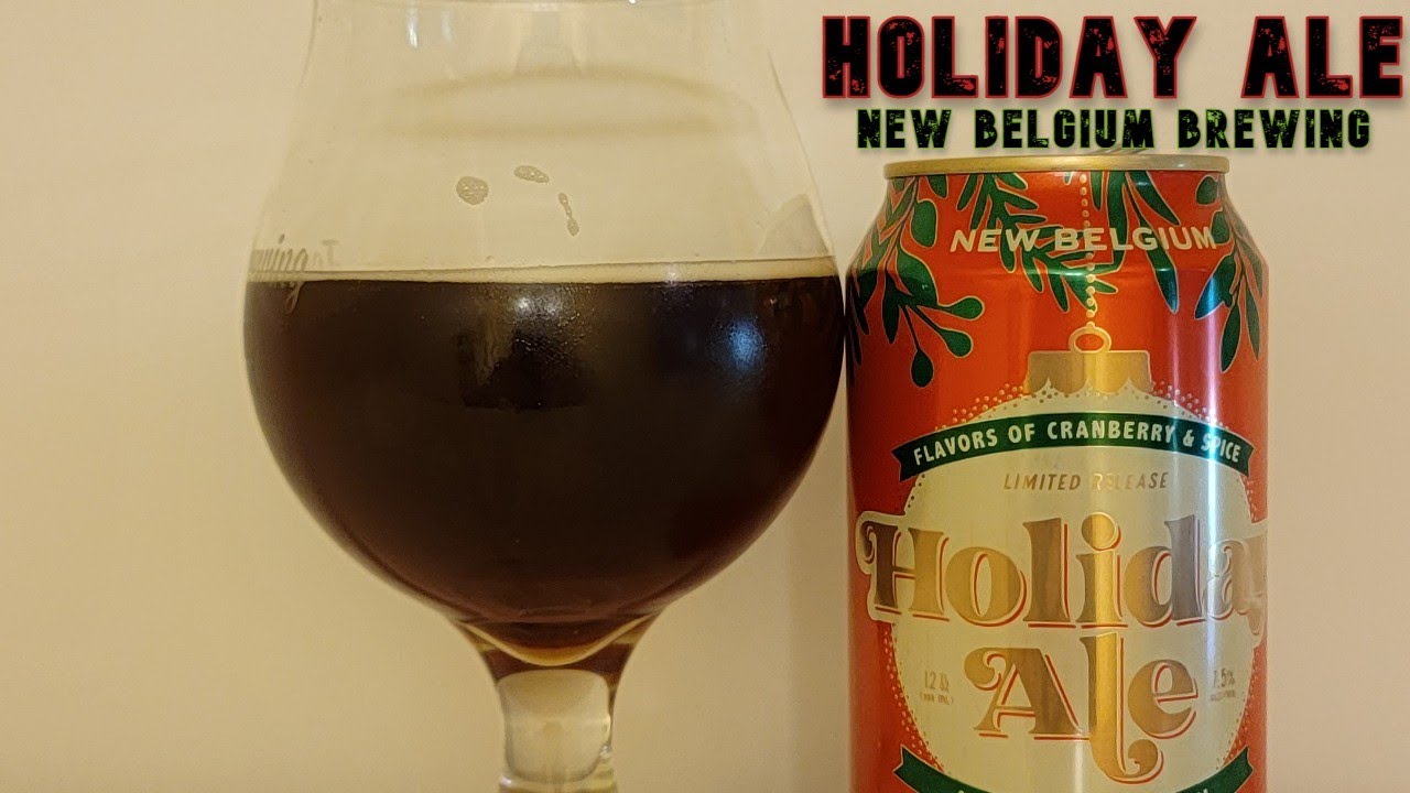 Holiday Ale (Beer Review) | New Belgium Brewing - YouTube