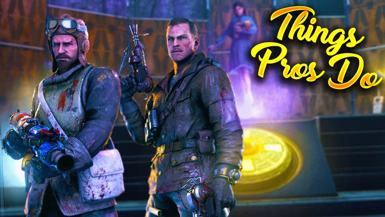 TOP 5 THINGS PRO ZOMBIES PLAYERS DO! ARE YOU A PRO CALL OF DUTY ZOMBIES ...