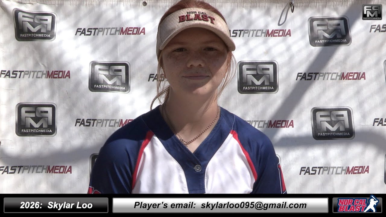 2026 Skylar Loo Athletic Catcher and Third Base Softball Skills Video ...