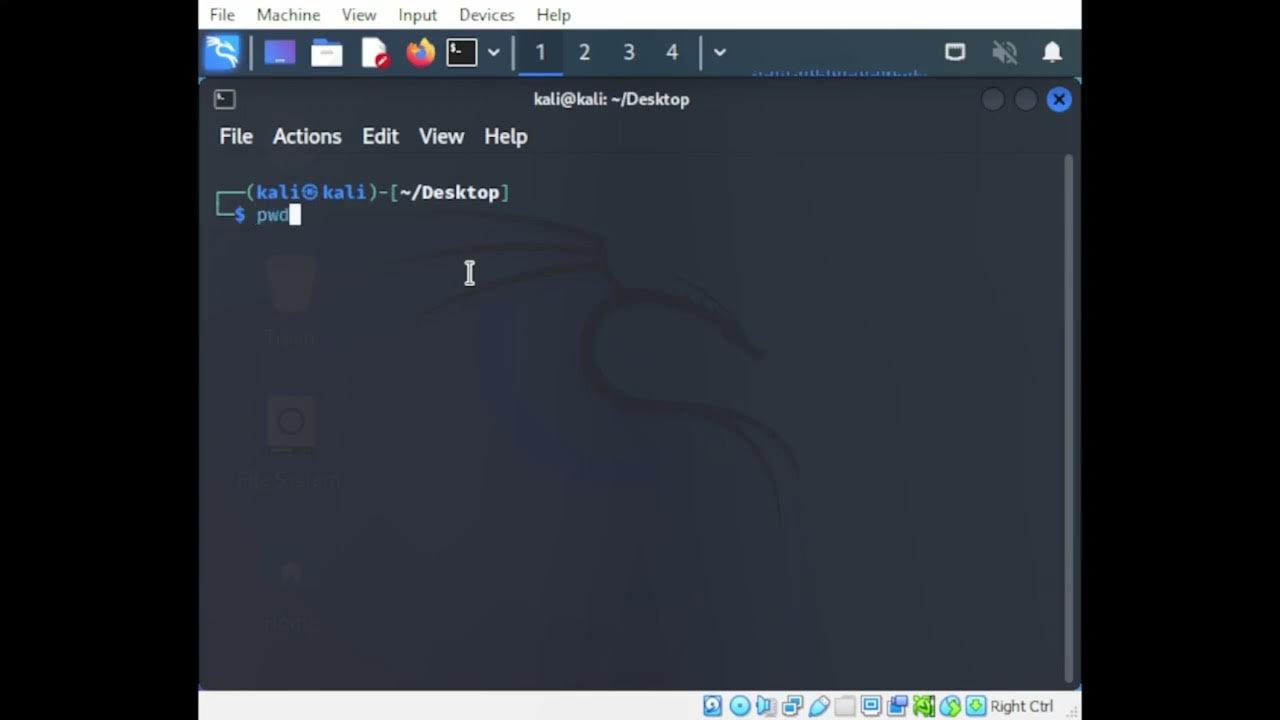 Kali linux commad beginner | How PWD command work? | 2023 - YouTube