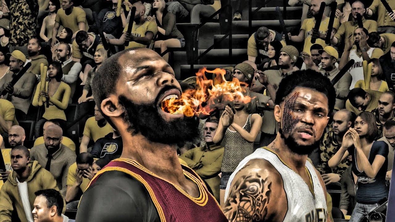 NBA 2k14 MyCAREER Playoffs PS4 - RD1 GM2 : Fire in the Fieldhouse - YouTube