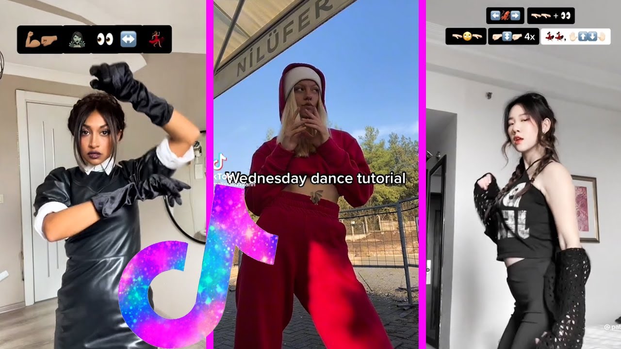 I’LL DANCE DANCE DANCE TUTORIAL - Wednesday | Jenna Ortega dance ...