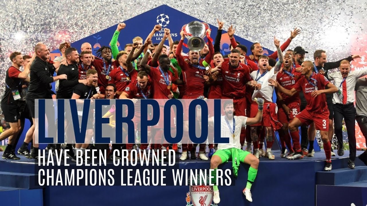 Liverpool Win Champions League 2018/19 Season - YouTube