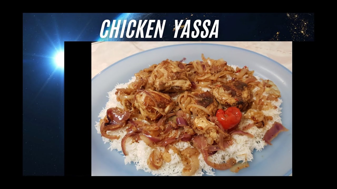How To Cook Chicken Yassa - YouTube