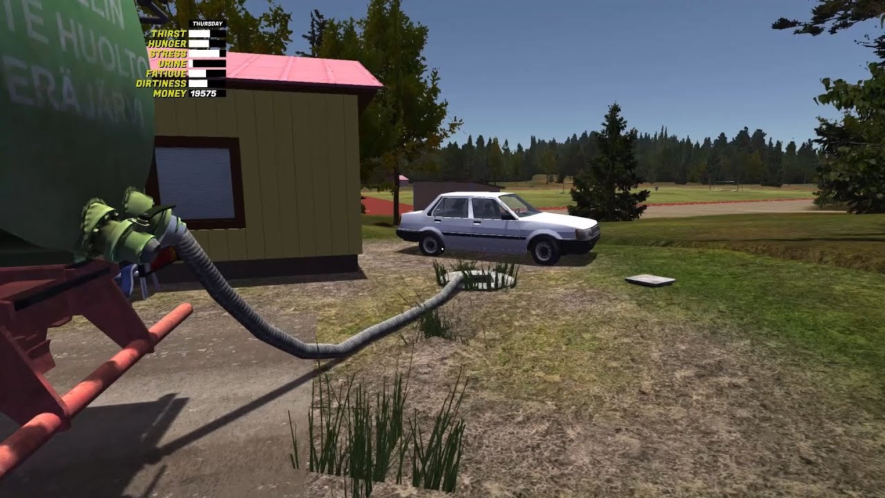 My Summer Car #60 Paskakaivon tyhjennys - Draining the cesspool - YouTube