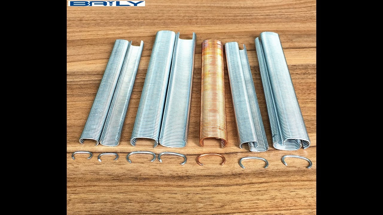 C24 Hog Ring Making Machine - YouTube