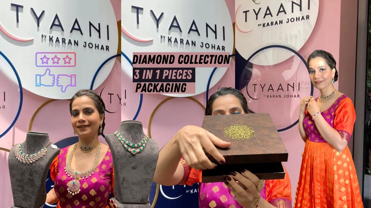 Tyaani jewellers Diamond jewellery review & in detail explanation - YouTube