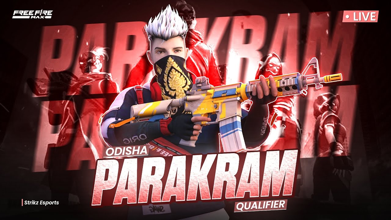 QUALIFIER LIVE - E & F || ODISHA PARAKRAM 🏆 FT. @strikzesports - YouTube