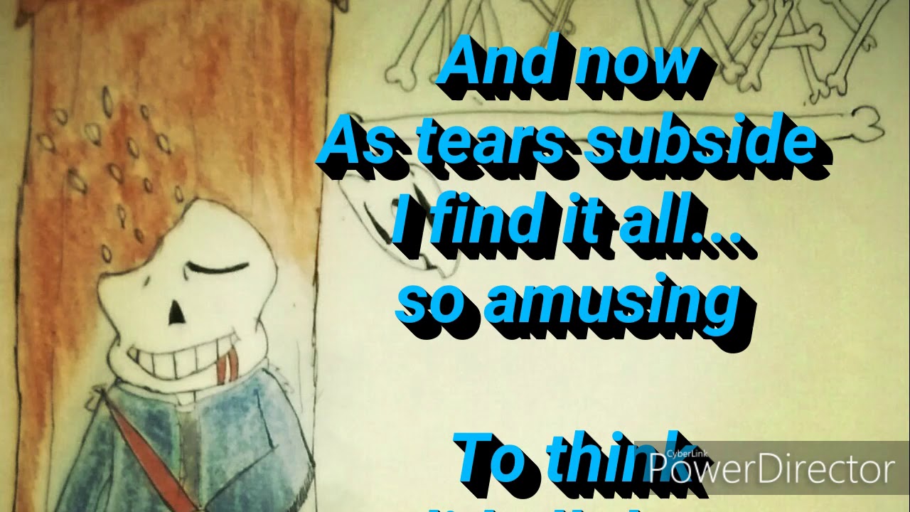 "My way" - Undertale - Lyric Video - YouTube