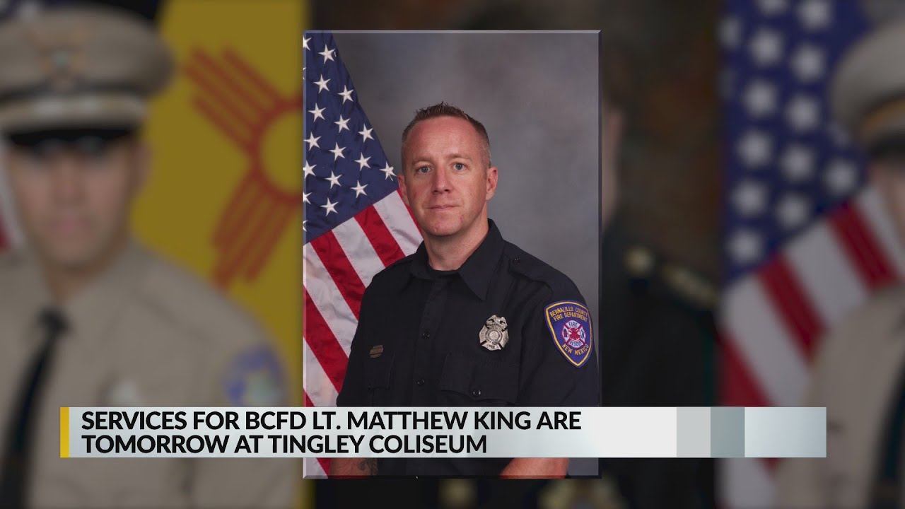 Community gathers to remember BCFD's Matthew King - YouTube