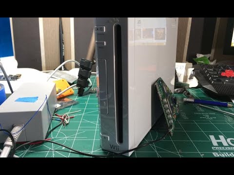 Making the PORTABLE WII !! | Part 1 | Mainboard TRIMMING ! - YouTube