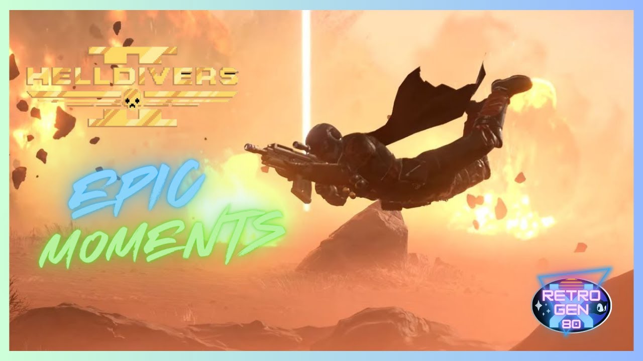 HELLDIVERS 2 Epic Moments - YouTube