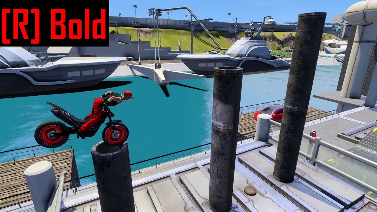 Trials Fusion - [R] Bold - [Ninja Level 4] - YouTube